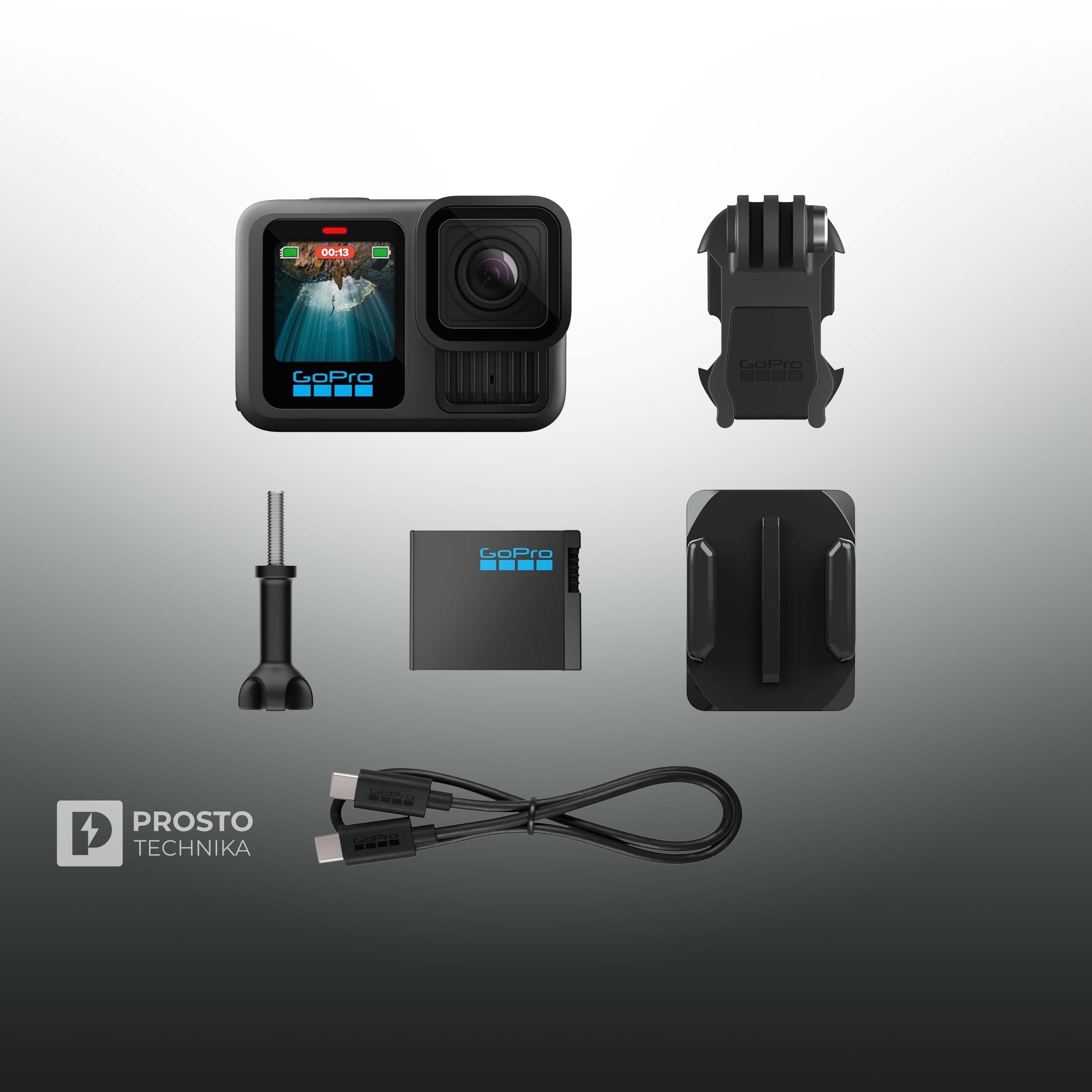 Купить GOPRO HERO 13 HB-SERIES LENSES +POWERFUL BATTERY BLACK по ...